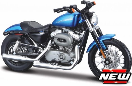 Harley Davidson XL1200N NightSter Blue | bol.com