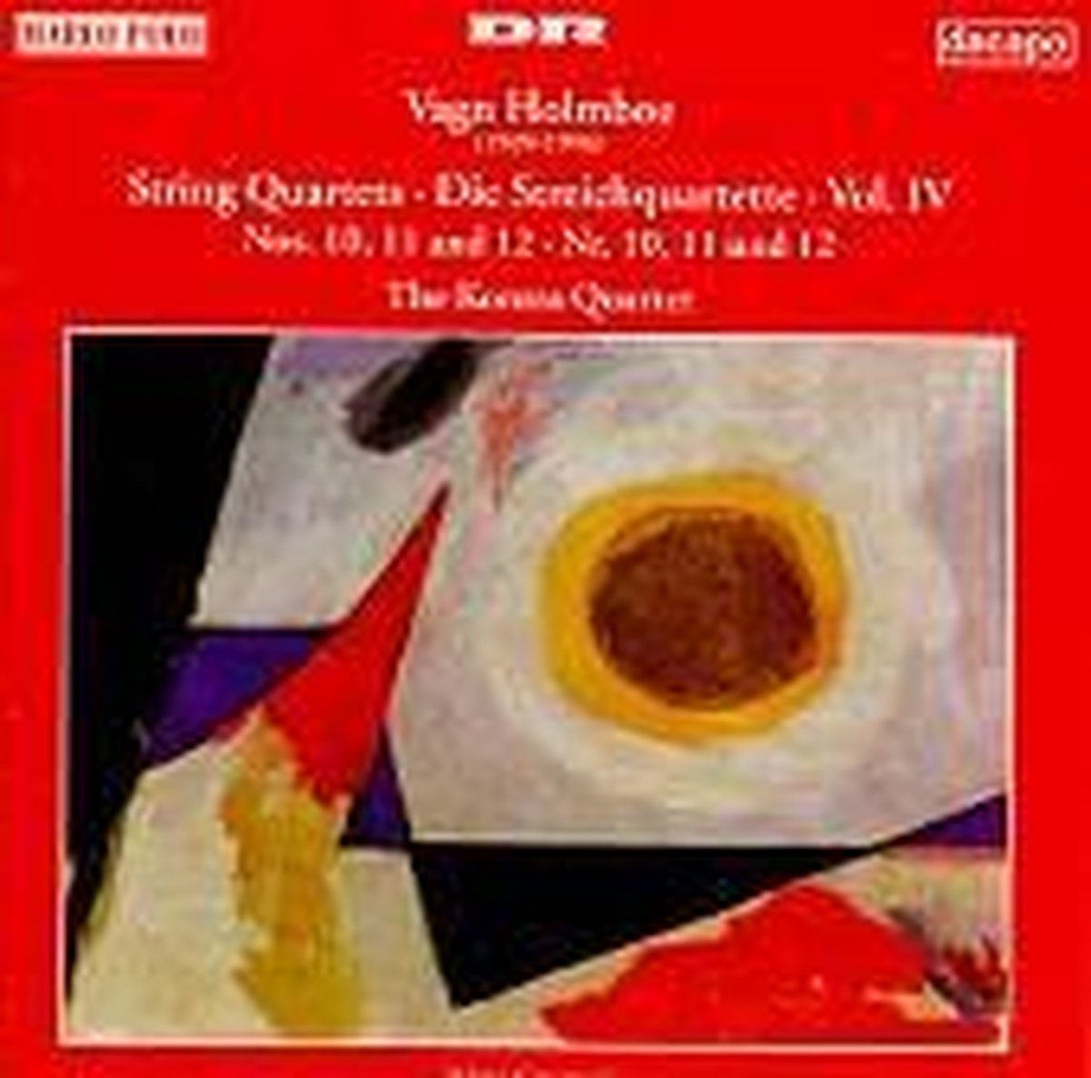 Holmboe:String Quartets Vol.Iv, Kontra Quartet | CD (album) | Muziek | bol.com