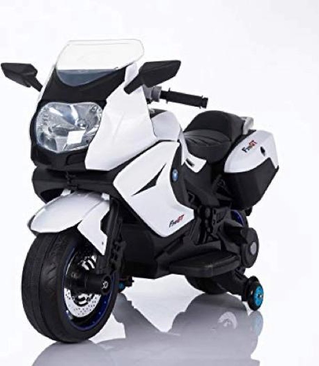 Elektrische kinder motor met zijwielen, 2x 12 volt motoren ...