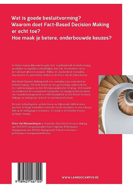 Fact-based decision making | 9789401467124 | Dries van Nieuwenhuyse ...