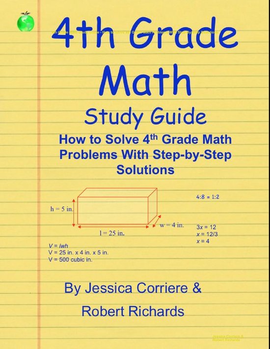 4th Grade Math Study Guide - How to Solve 4th Grade Math Problems With ...