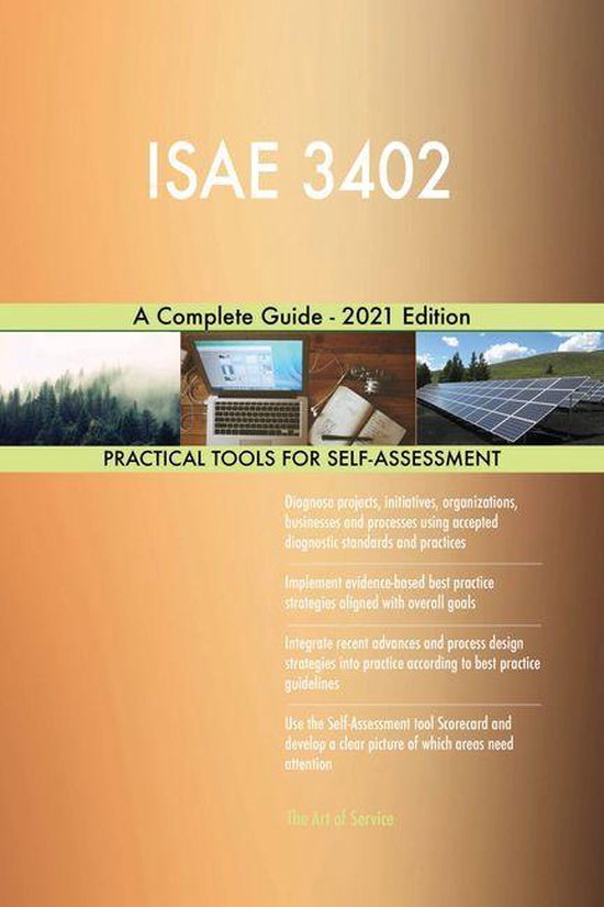 ISAE 3402 A Complete Guide - 2021 Edition (ebook), Gerardus Blokdyk ...