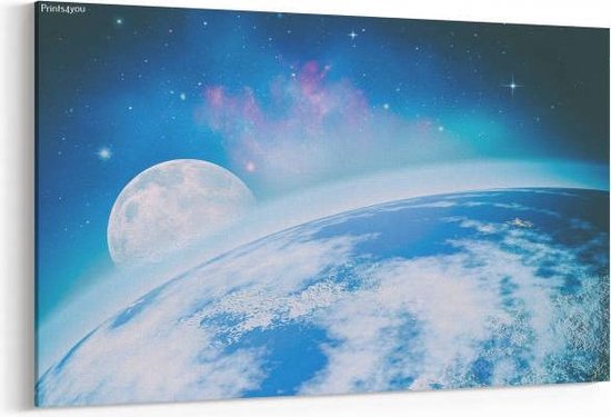 Schilderij - Universum — 100x70 cm | bol.com