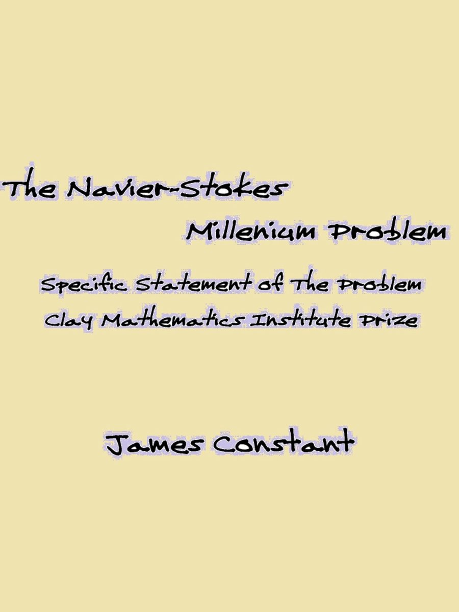 Mathematics 4 - The Navier-Stokes Millenium Problem (ebook), James ...