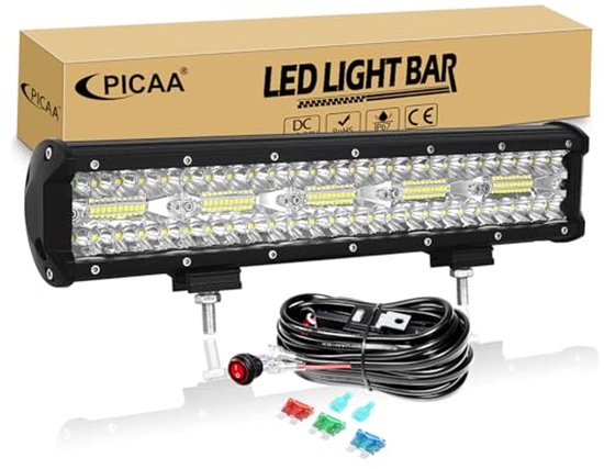 Led Lichtbalk 15 inch 300W voor Auto's, Offroad en Vrachtwagens | bol
