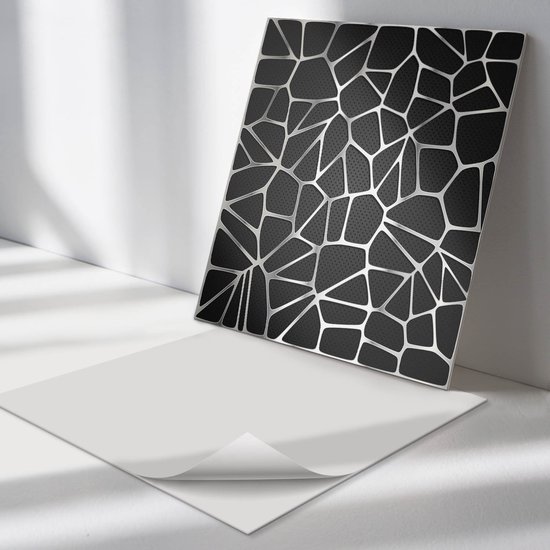 Wallfluent Vinyl Wandpaneel - Abstract mozaïekpatroon PVC Muurpaneel ...