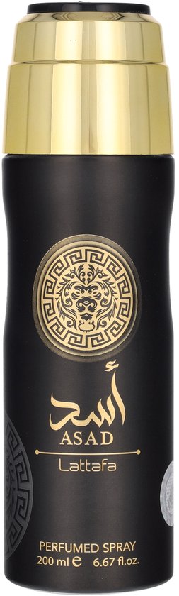 Lattafa Asad Body Spray voor mannen - Perfumed deodorant spray | bol