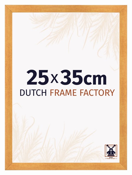 Fotolijst 25x35 cm - MDF - Oranje - Praag | bol