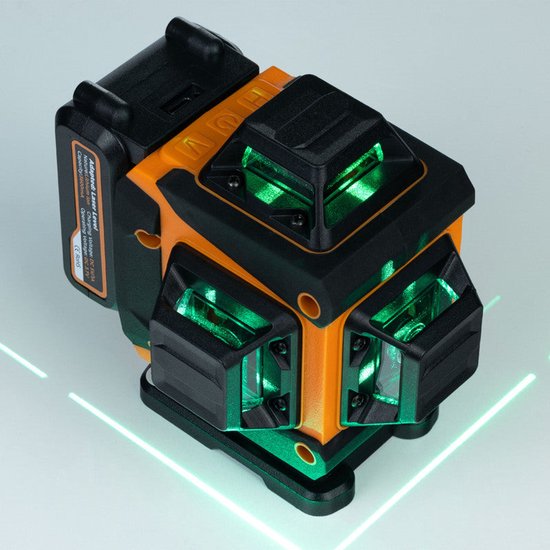 Kruislijnlaser 16 Lijnen – Laser Waterpas – Lijnlaser – Zelfnivellerend ...