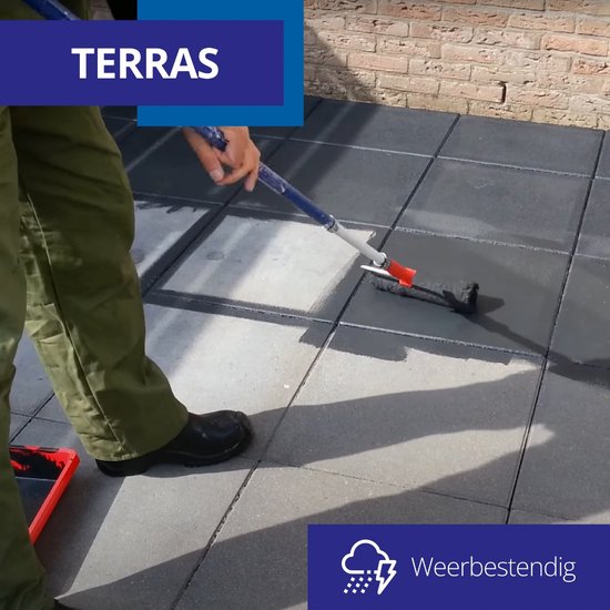 Ruwol Betonverf Antracietgrijs (RAL 7016) 20 liter - Voor binnen en ...