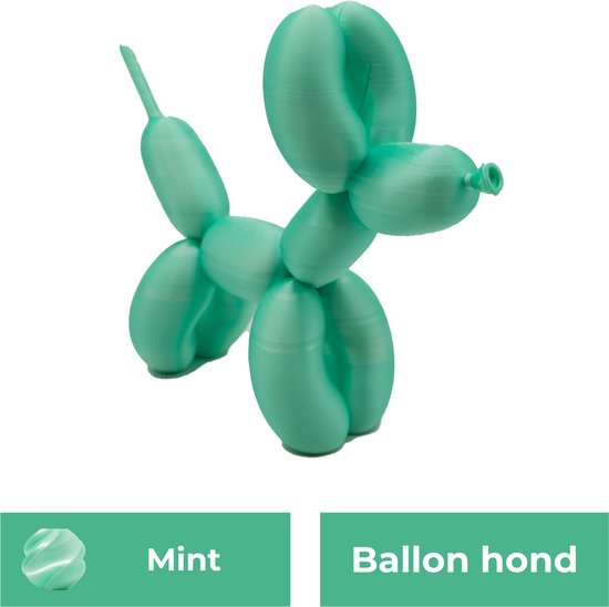 Ballon hond - Mint - 20CM | bol