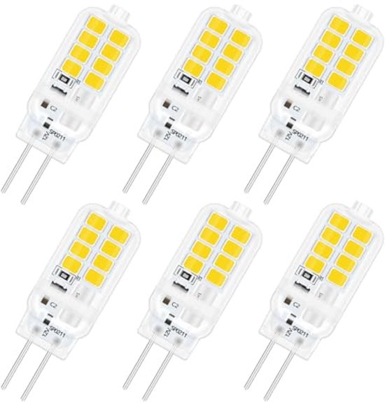 G4 LED Lamp 12V 3W - Neutraal Wit 4000K Niet Dimbaar - 300 Lumen voor ...