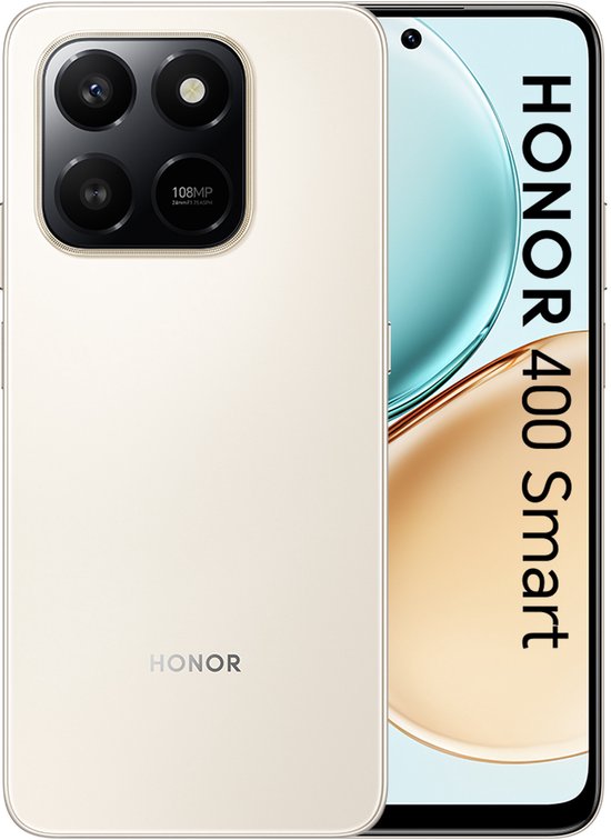 Honor 400 Smart 4G 6GB/128GB Goud (Desert Gold) Dual SIM | bol