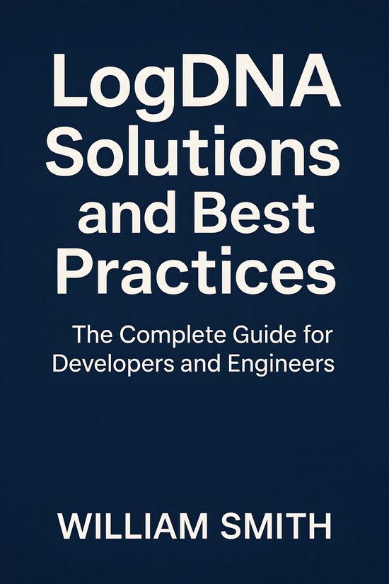 LogDNA Solutions and Best Practices (ebook), William Smith | 6610001023720 | Boeken | bol