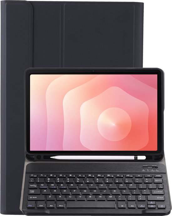 Hoesje Geschikt voor Samsung Galaxy Tab S11 Hoesje Toetsenbord Hoes ...