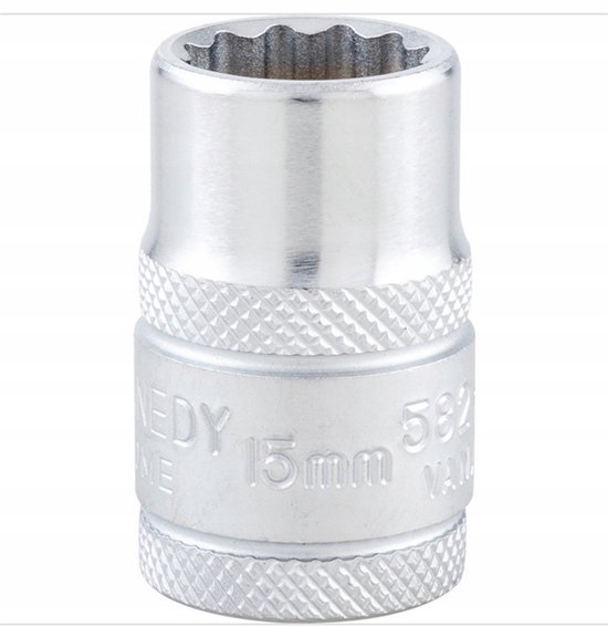 Kennedy 15 mm 1/2" 12-kant dop dop | bol
