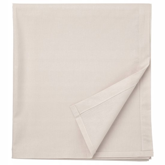 IKEA DVALA Laken Beige 240x260 cm - 100% Katoen | bol