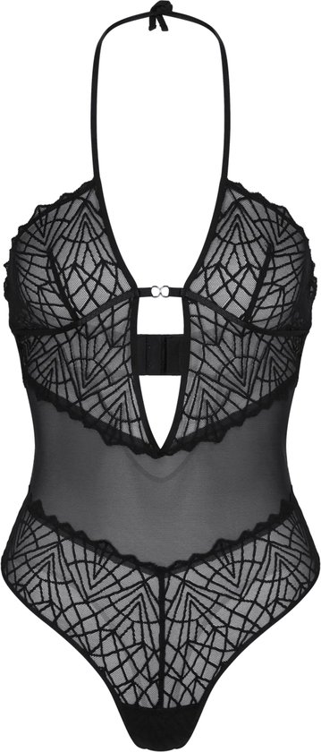 Triumph Halter Stringbody - That Night In Vegas String - S - Zwart | bol