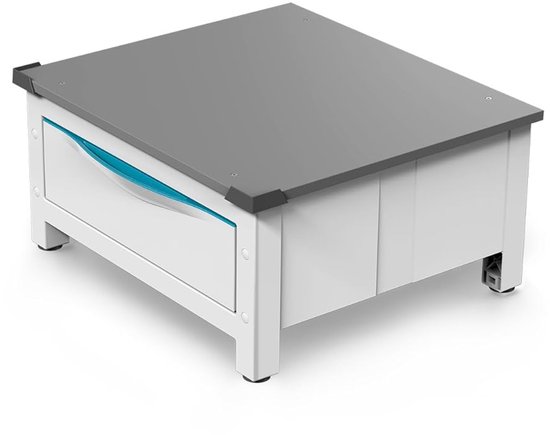 Verhoger voor wasmachine of droger - 2 in 1 - 1 stuk - Technopolymeer | bol
