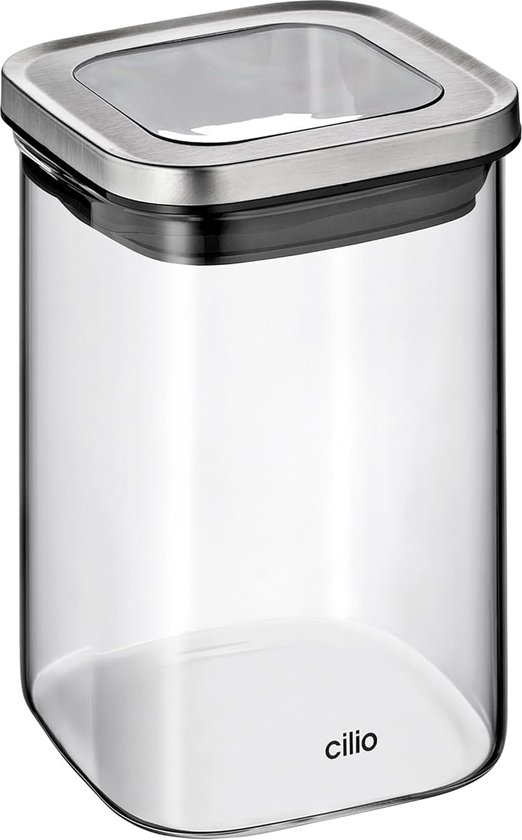 Boîte de conservation alimentaire - hermétique - verre borosilicaté - 1 pièce | bol