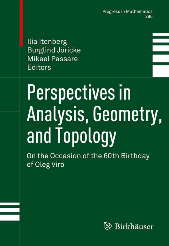 Progress in Mathematics 296 - Perspectives in Analysis, Geometry, and Topology... | bol.com