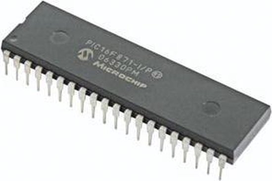 40PIN 8-BIT CMOS FLASH MICROCONTROLLER (PIC16F871-I/P) | bol.com