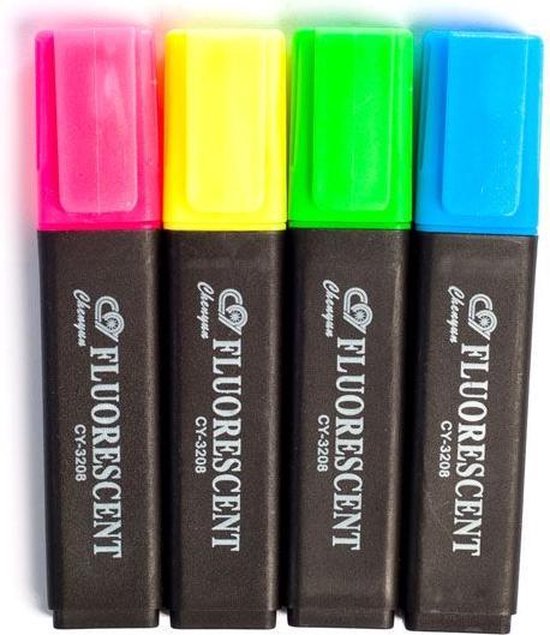 Benson Markeerstiften Set (4 Delig) | bol.com