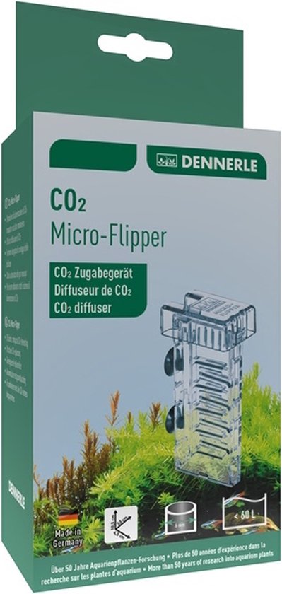 Dennerle CO2 flippers - Type: Micro flipper - Voor aquaria tot 60 liter ...
