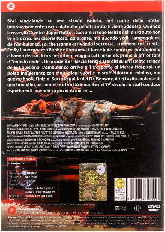 Autopsy [DVD] (Dvd), Ashley Schneider | Dvd's | bol