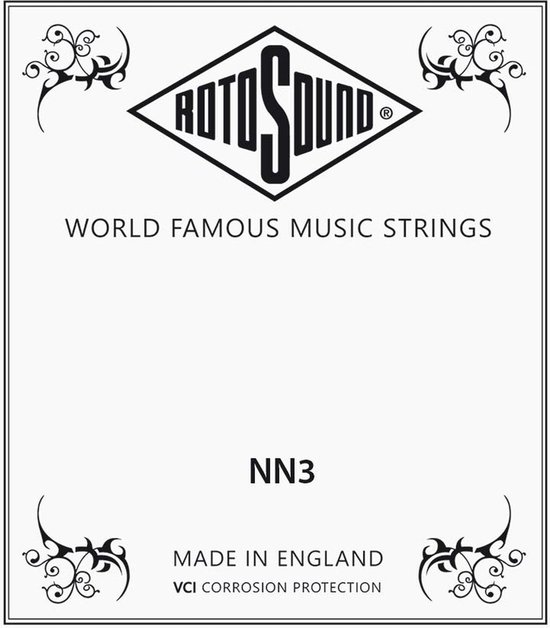 Rotosound NN3 G-3 ball end snaar for classic guitar, clear nylon | bol
