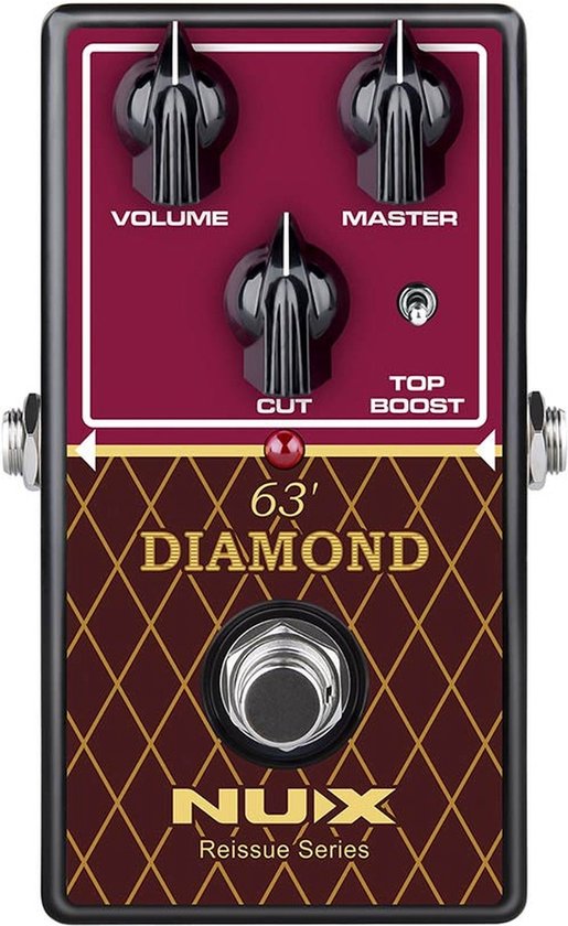 NUX NRO-6 analoge effect pedaal true bypass DIAMOND OVERDRIVE | bol