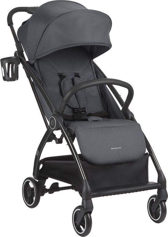 Kikkaboo Joy Buggy Easyfold - Donkergrijs | bol