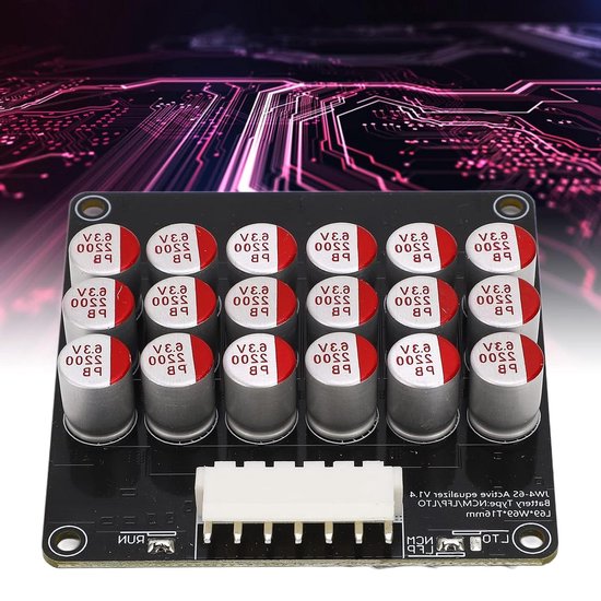 Battery Active Equalizer Heltec 4S 5S 6S 5A Balancer voor Car Group - Lithium... | bol