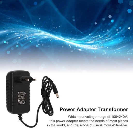 Voedingsadapter 12V 3A Transformator Monitor Isolatie Constante Stroom ...