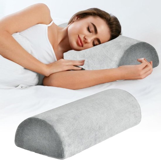 Onder de kniekussen - Half Moon Kussen voor been elevatie. | bol