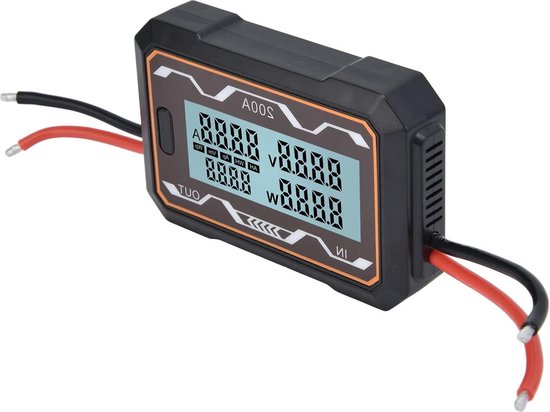 DC Power Meter 0-60V - Groot Scherm - Multifunctionele Zonne ...