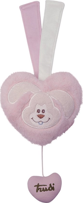 Trudi Muziekknuffel Cremino Hart 15 Cm Roze | bol