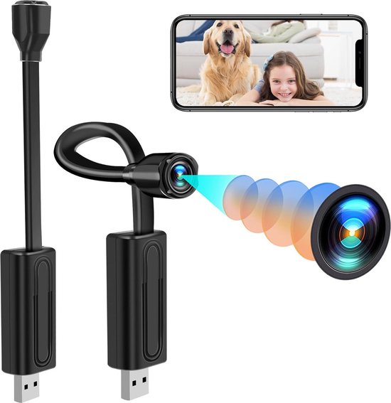 Caméra WiFi USB avec détection de Motion – Petite caméra de ...