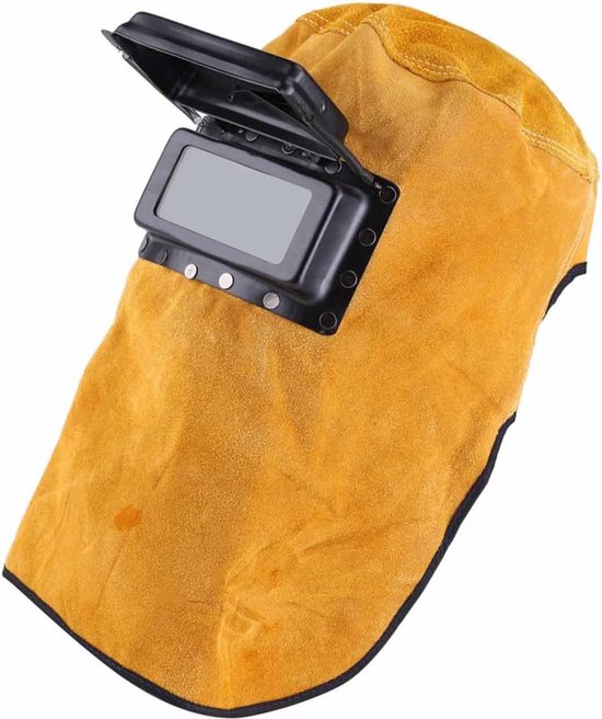 Welding Cap with Cowhide | Heat Resistant Work Cap with Filter Lens | bol