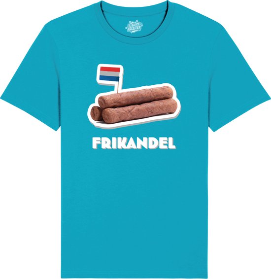 Unisex Frikandel T-shirt - Grappig Snack Design - Humor Cadeau - Feest ...