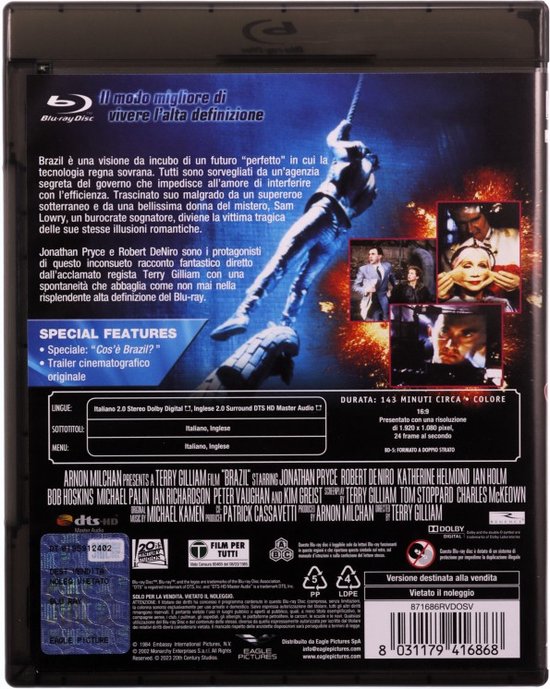Brazil [Blu-Ray] (Blu-ray), Kim Greist | Dvd's | bol