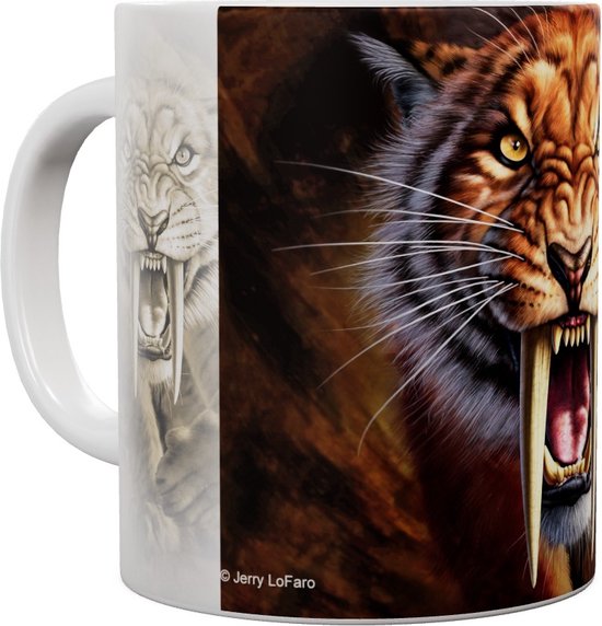 Sabeltand Tijger Sabertooth - Mok 440ml 440 | bol