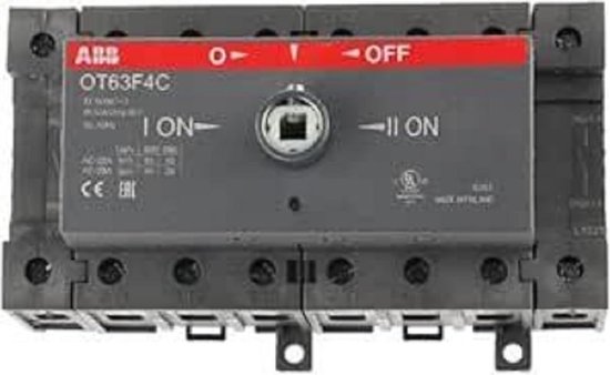 ABB OT63F4C ABB OMKEERSCHAK.2X4-P 63A | bol