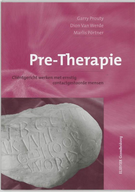 Pre-Therapie | 9789035223226 | G. Prouty | Boeken | bol