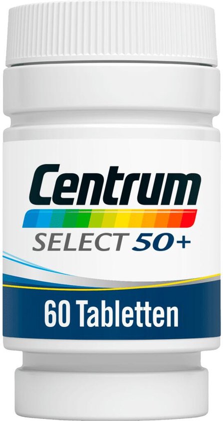 Centrum Select 50+ Multivitaminen Tabletten 60 stuks | bol.com