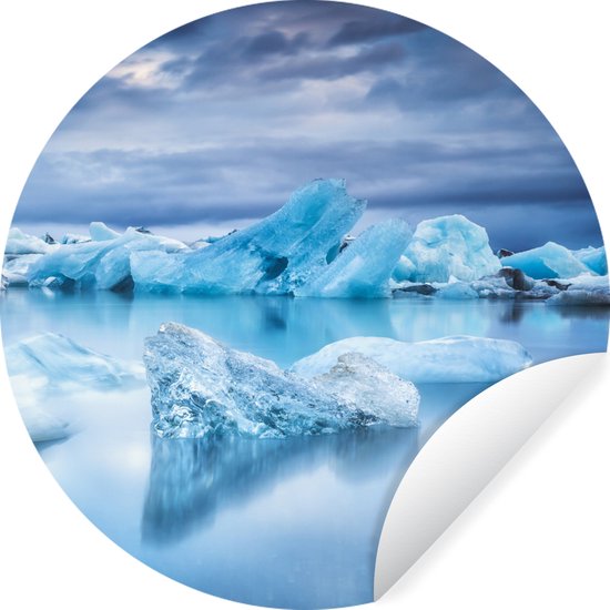WallCircle - Muurstickers - Behangcirkel - IJsland - IJs - Natuur ...