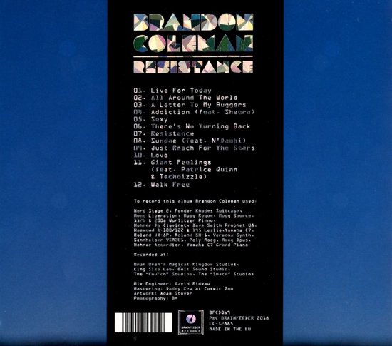 Brandon Coleman - Resistance (CD), Brandon Coleman | CD (album ...