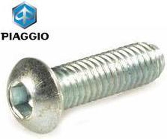 Inbusbout Bolkop OEM M4x10 | Piaggio / Vespa | bol