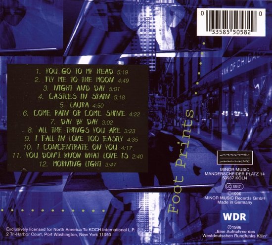 Peter Fessler - Foot Prints (CD), Peter Fessler | CD (album) | Muziek | bol