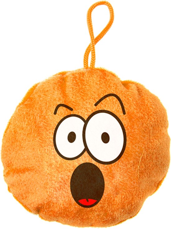 Lg-imports Knuffel-emoji Verbaasd Oranje 10 Cm | bol.com